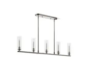 KOHLER Crue 45" Linear Chandelier - Titanium