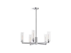 KOHLER Crue 26" Chandelier - Polished Chrome