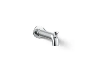 KOHLER Castia Studio Mcgee Wall-mount Bath Spout With Diverter - Polished Chrome