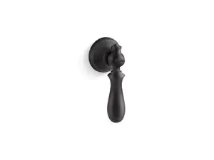 KOHLER Harken Left-hand Trip Lever Matte Black