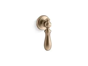 KOHLER Harken Left-hand Trip Lever Vibrant Brushed Bronze