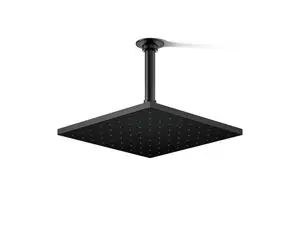 KOHLER Contemporary Square 10" Single-function Rainhead, 2.5 Gpm - One-color
