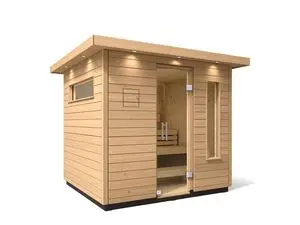 KOHLER Five-person Outdoor Sauna - One-color