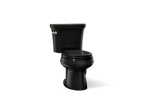 KOHLER Wellworth Two-piece Round-front Toilet, 1.28 Gpf - One-color