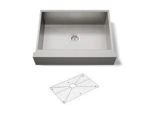 KOHLER Vault 29-1/2" Undermount Single-bowl Farmhouse Kitchen Sink - One-color