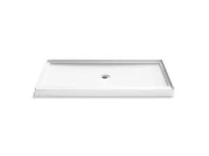 KOHLER Stoneridge 66" X 36" Alcove Shower Base, Center Drain - One-color