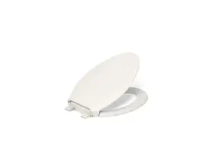 KOHLER Cachet Readylatch Quiet-close Elongated Toilet Seat - Biscuit