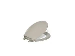 KOHLER Cachet Readylatch Quiet-close Round-front Toilet Seat - Sandbar