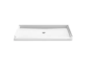 KOHLER Stoneridge 62" X 31" Alcove Shower Base, Center Drain - One-color