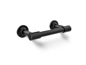 KOHLER Purist Pivoting Toilet Paper Holder - Matte Black