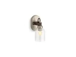 KOHLER Tannage One-light Sconce - Brushed Nickel