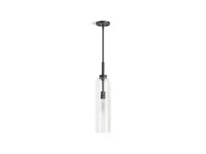 KOHLER Simplice 5" Bottle Pendant - Matte Black
