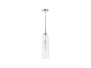 KOHLER Simplice 5" Bottle Pendant - Polished Chrome