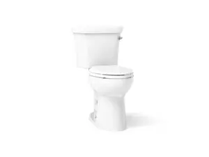 KOHLER Highline Two-piece Elongated Toilet, 1.28 Gpf - One-color