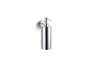 KOHLER Purist Wall-mount Soap/lotion Dispenser - Polished Chrome
