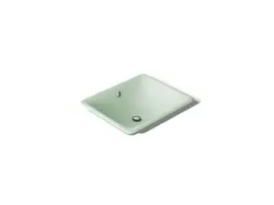 KOHLER Iron Plains 18-1/2" Rectangular Vessel Bathroom Sink - One-color