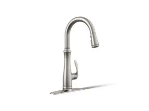 KOHLER Bellera Pull-down Kitchen Sink Faucet With Three-function Sprayhead - One-color