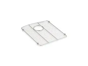 KOHLER Kennon Sink Rack, 13 5/8" X 16 1/2", For Left-hand Bowl - Stainless Steel