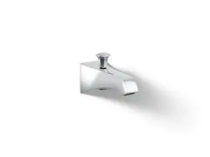 KOHLER Memoirs Stately Wall-mount Bath Spout With Diverter - Polished Chrome