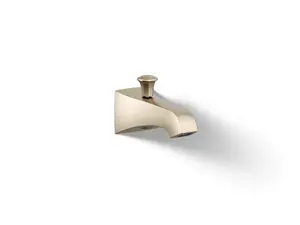 KOHLER Memoirs Stately Wall-mount Bath Spout With Diverter - Vibrant Brushed Bronze