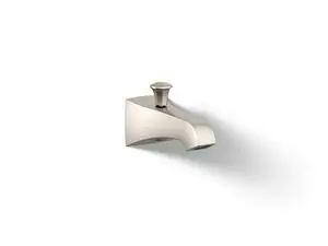KOHLER Memoirs Stately Wall-mount Bath Spout With Diverter - Vibrant Brushed Nickel