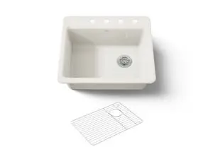 KOHLER Riverby 25" Top-mount Single-bowl Kitchen Sink - One-color