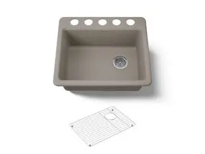 KOHLER Riverby 25" Undermount Single-bowl Kitchen Sink - One-color