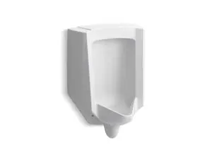 KOHLER Bardon Washout Half-stall 0.125-1.0 Gpf Urinal, Rear Spud - One-color