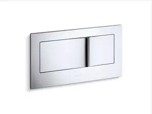 KOHLER Veil Flush Actuator Plate For 2"x6" In-wall Tank And Carrier System - Polished Chrome