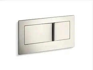 KOHLER Veil Flush Actuator Plate For 2"x6" In-wall Tank And Carrier System - Vibrant Polished Nickel