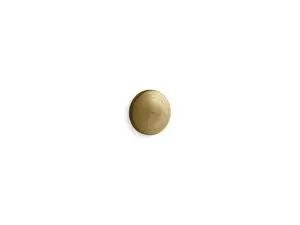 KOHLER Iron Plains Overflow Cap For Iron Plains Bathroom Sinks Vibrant Brushed Moderne Brass