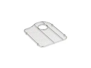 KOHLER Hartland Sink Rack, 13-1/8" X 16-7/8", For Right-hand Bowl - Stainless Steel