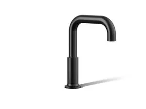 KOHLER Purist Deck-mount Bath Spout Matte Black