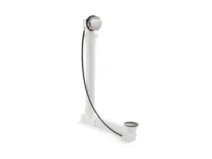 KOHLER Clearflo Cable Bath Drain With Pvc Tubing - One-color