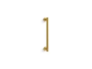 KOHLER Purist 14" Pivot Shower Door Handle - Vibrant Brushed Moderne Brass