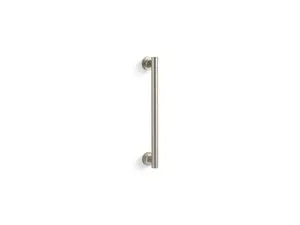 KOHLER Purist 14" Pivot Shower Door Handle - Vibrant Brushed Nickel