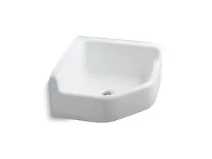 KOHLER Whitby Floor-mount Corner Service Sink