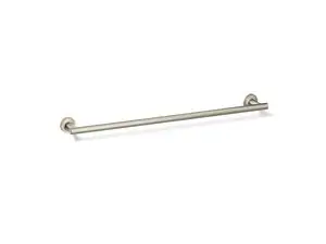 KOHLER Purist 24" Towel Bar - Vibrant Brushed Nickel
