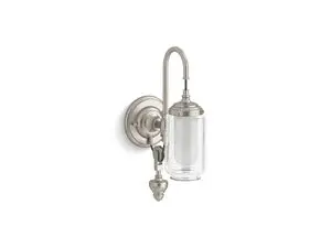 KOHLER Artifacts One-light Adjustable Sconce - Brushed Nickel