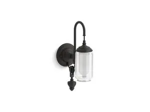 KOHLER Artifacts One-light Adjustable Sconce - Matte Black