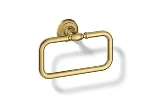 KOHLER Artifacts Towel Ring - Vibrant Brushed Moderne Brass