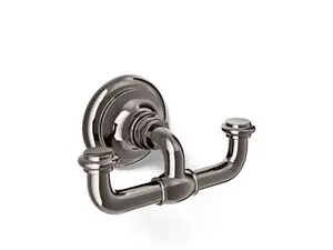 KOHLER Artifacts Double Robe Hook Vibrant Titanium