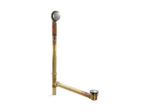 KOHLER Clearflo Brass Toe Tap Bath Drain - One-color