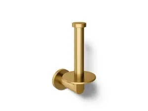 KOHLER Composed Vertical Toilet Paper Holder Vibrant Brushed Moderne Brass