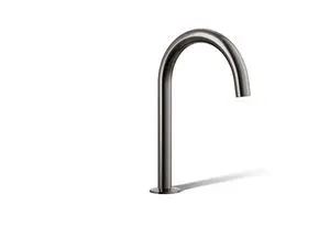 KOHLER Components Deck-mount Bath Spout With Tube Design Vibrant Titanium
