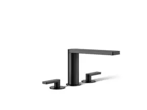 KOHLER Composed Deck-mount Bath Faucet With Lever Handles - Matte Black