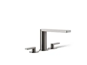 KOHLER Composed Deck-mount Bath Faucet With Lever Handles - Vibrant Titanium