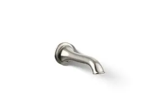 KOHLER Artifacts Wall-mount Bath Spout With Flare Design - Vibrant Polished Nickel
