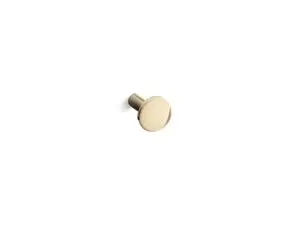 KOHLER Purist Cabinet Knob - Vibrant French Gold