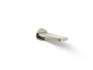 KOHLER Composed Wall-mount Bath Spout - Vibrant Brushed Nickel
